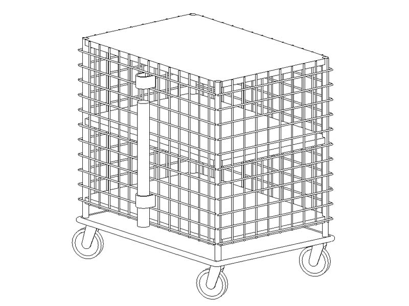 BIM HEALTHCARE REVIT FAMILIES : Supply Carts