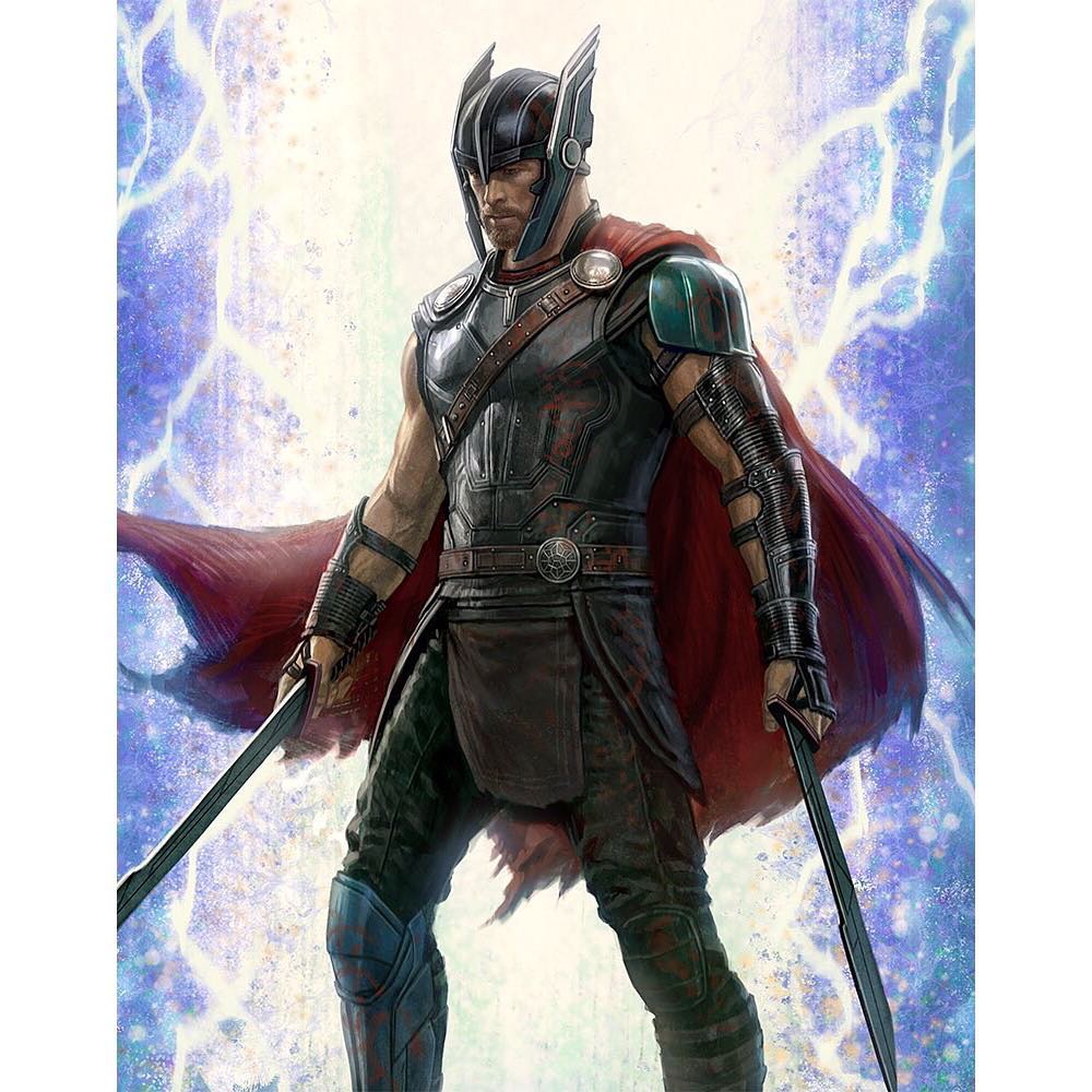 Previously unseen concept art for “Thor: Ragnarok” has been released