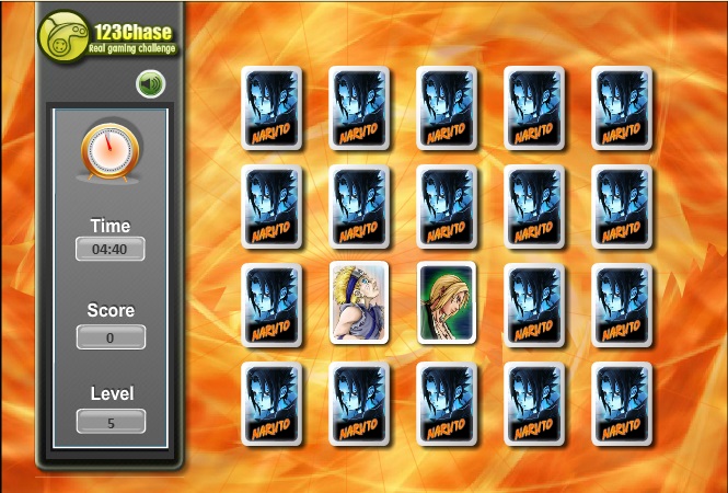 Naruto Game - Free Online Naruto Games: Naruto Memory Match Game