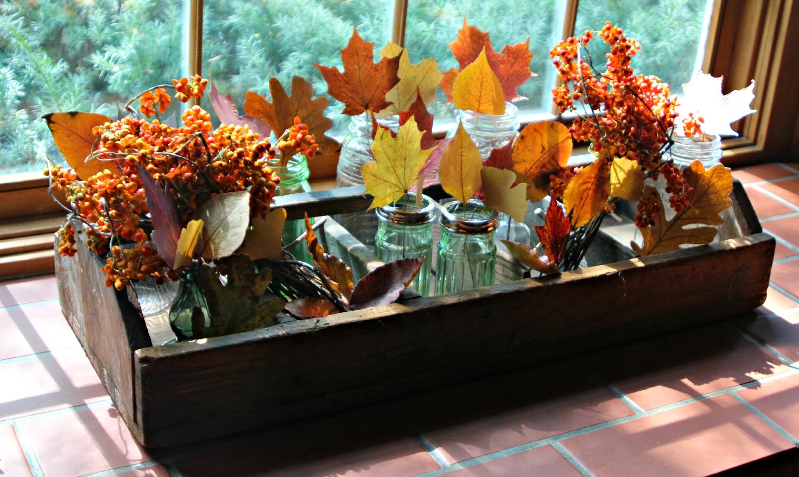 Moonbeams & Fireflies: Add Fall Color Naturally