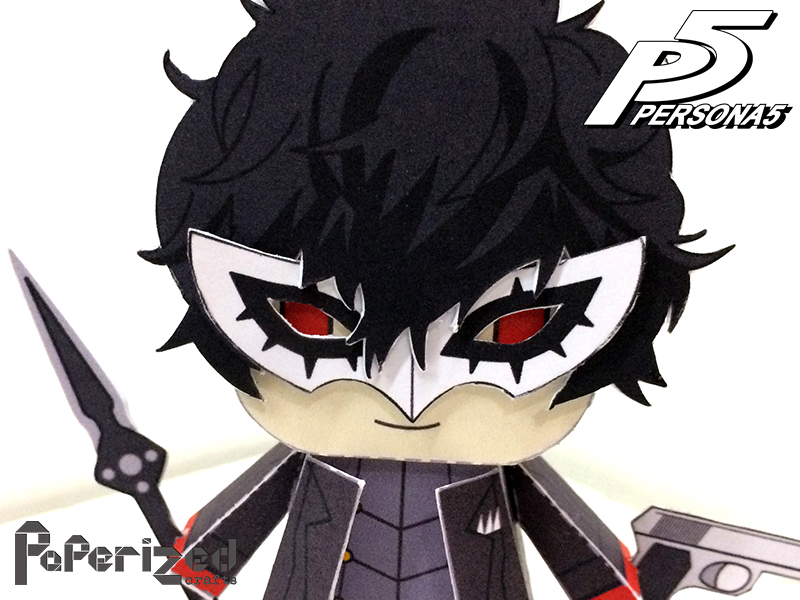 Persona 5: Akira Kurusu (AKA The Phantom / Joker) Papercraft ...