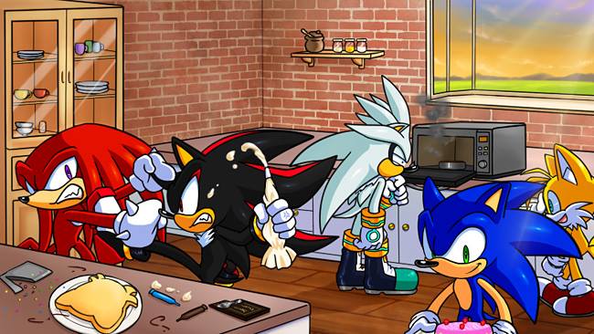 La vida de shadow the hedgehog: capitulo 46: clases de cocina