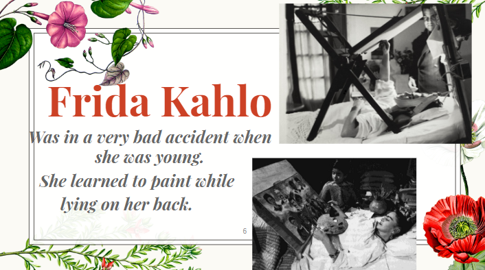 Hispanic Heritage Month- My Frida Kahlo Lesson
