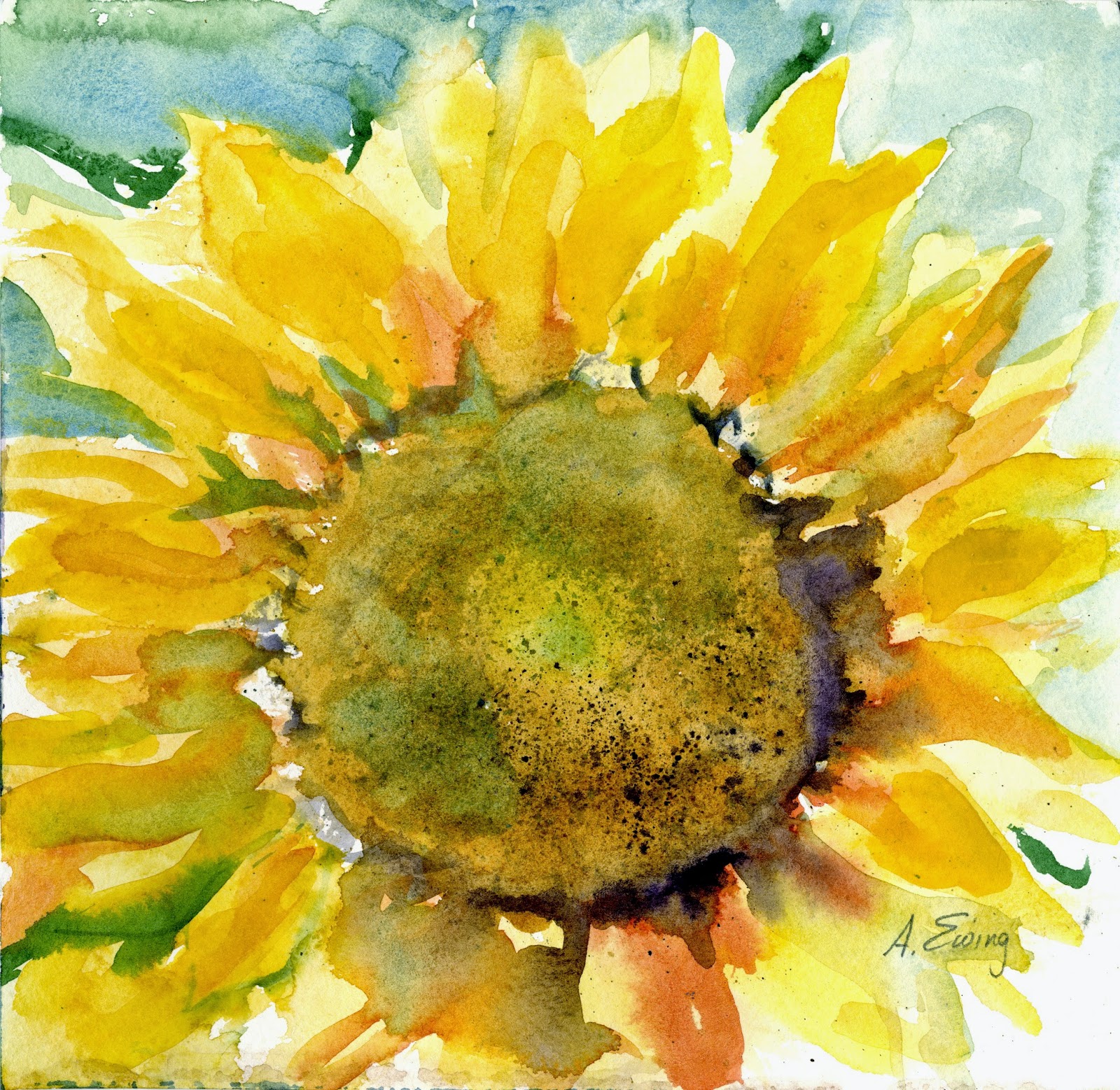 Anita Ewing Watercolors - and other media: 2014