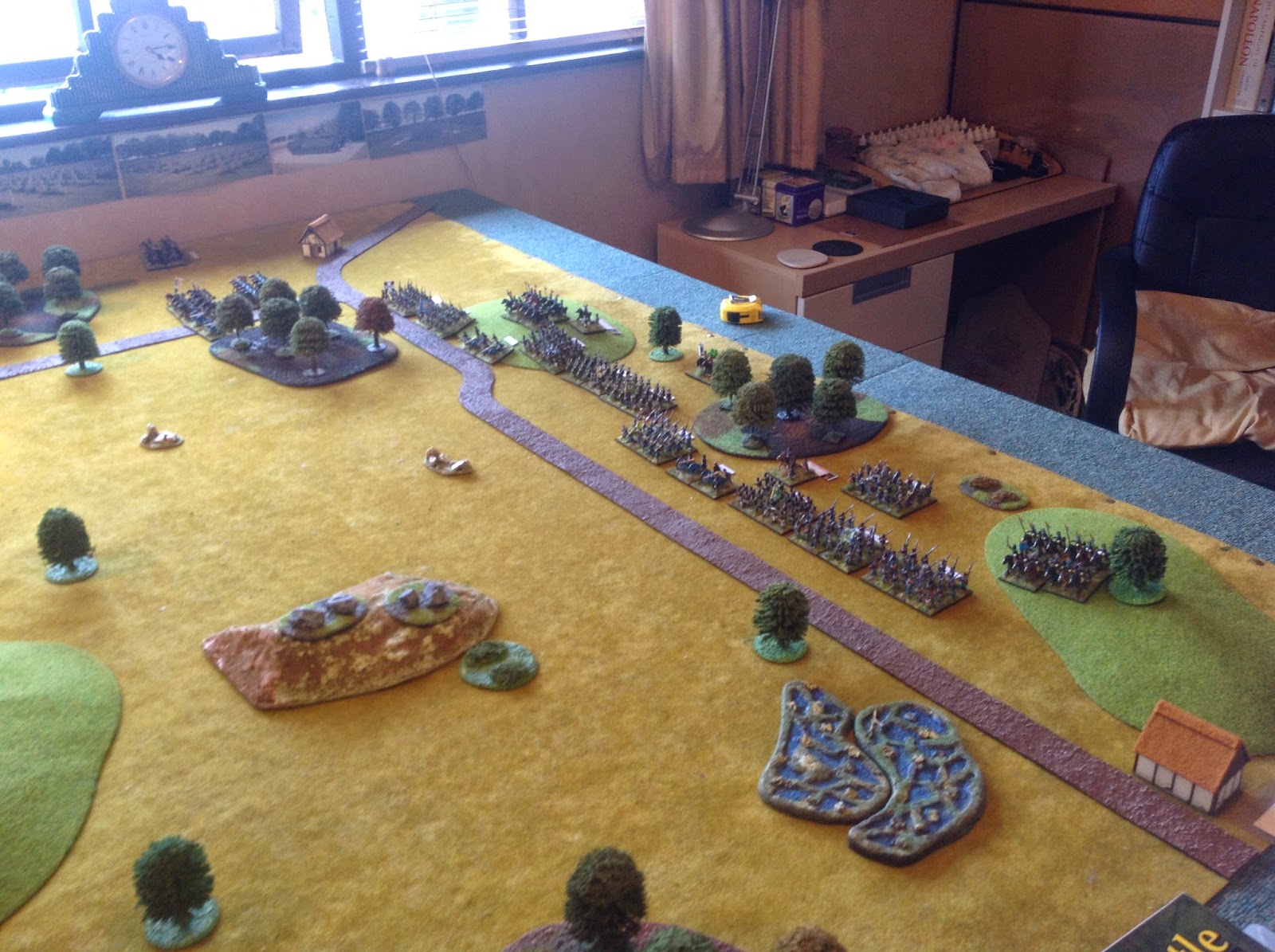 Sgt Steiner's Wargaming Blog: New Wargames room and a Field Of Battle ...