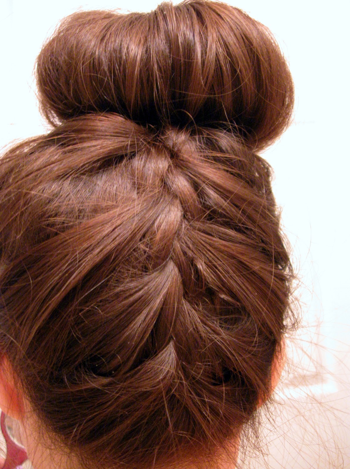 Simply, Autumn Rush: Upside-Down French Braid & Top Knot!