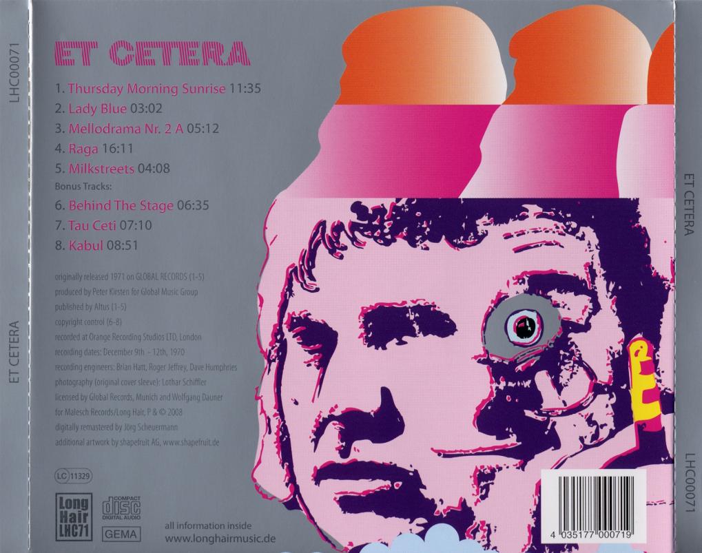Wolfgang Dauner's Et Cetera: Et Cetera (1971) (2008 Remaster + Bonus ...