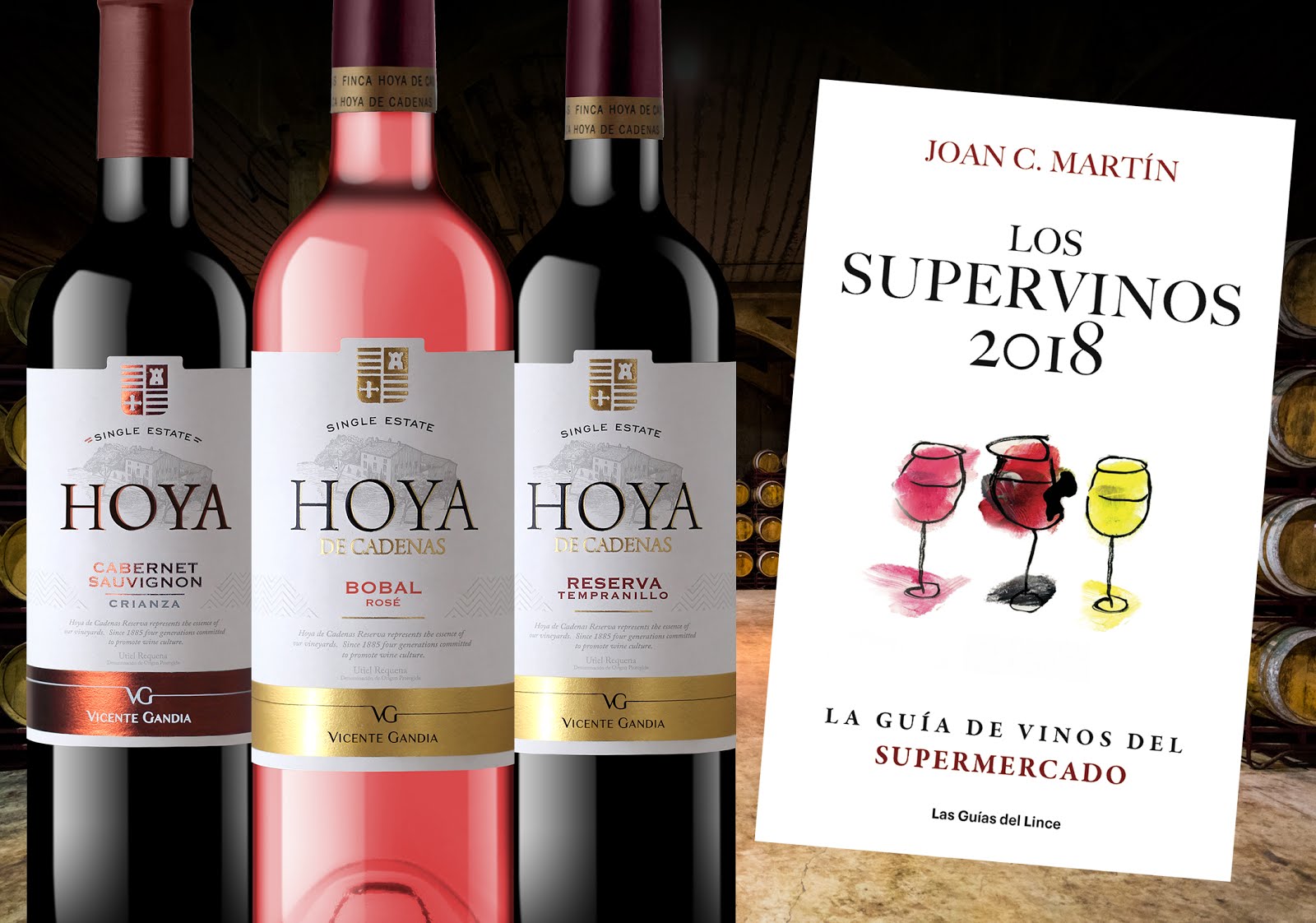 De esta marca hay tres vinos premiados: