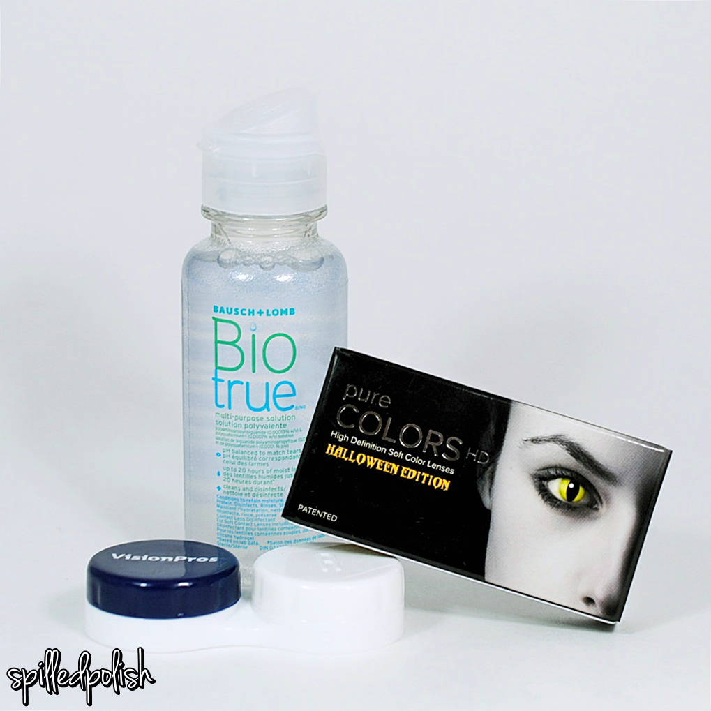 spilledpolish: Pure Colors HD - White Out Contacts Review (+ My ...