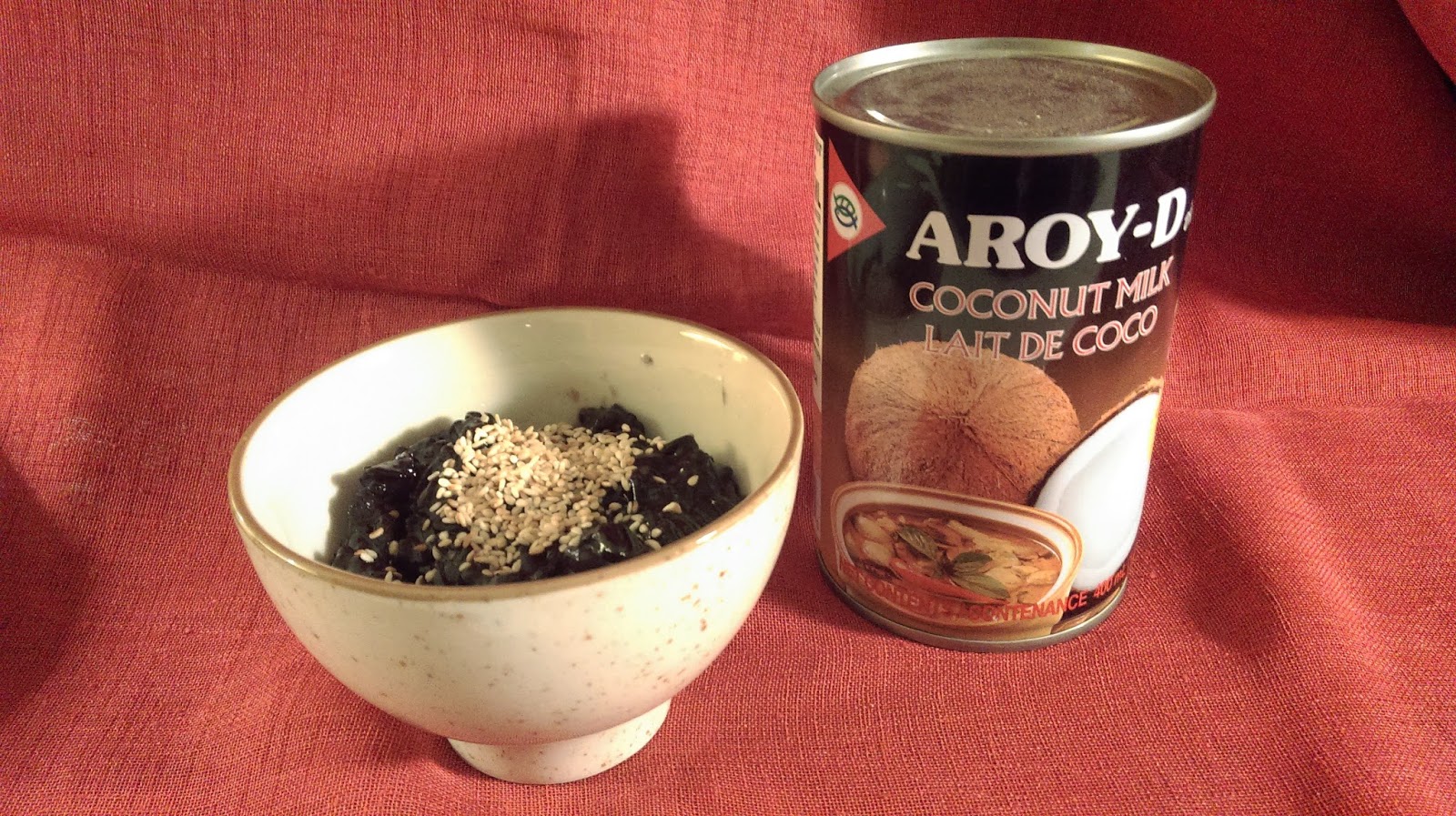 Riz gluant noir au lait de coco | vietnam distribution