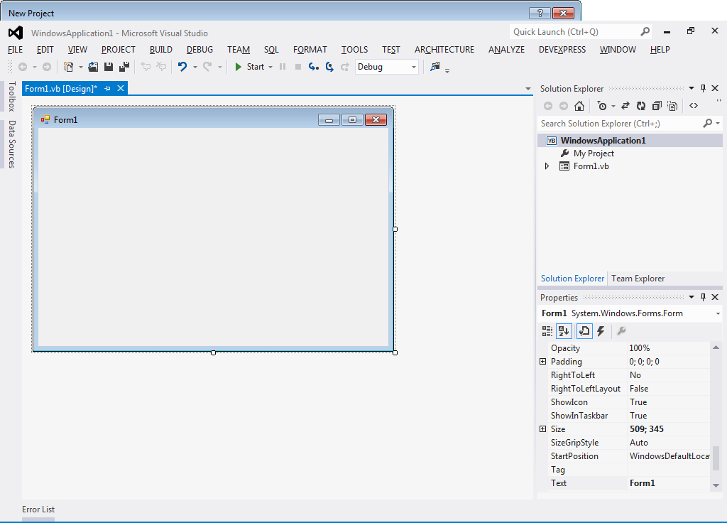 BELAJAR VISUAL BASIC: BELAJAR MEMBUAT FORM BARU PADA VISUAL BASIC 2012 BELAJAR VISUAL BASIC: BELAJAR MEMBUAT FORM BARU PADA VISUAL BASIC 2012
