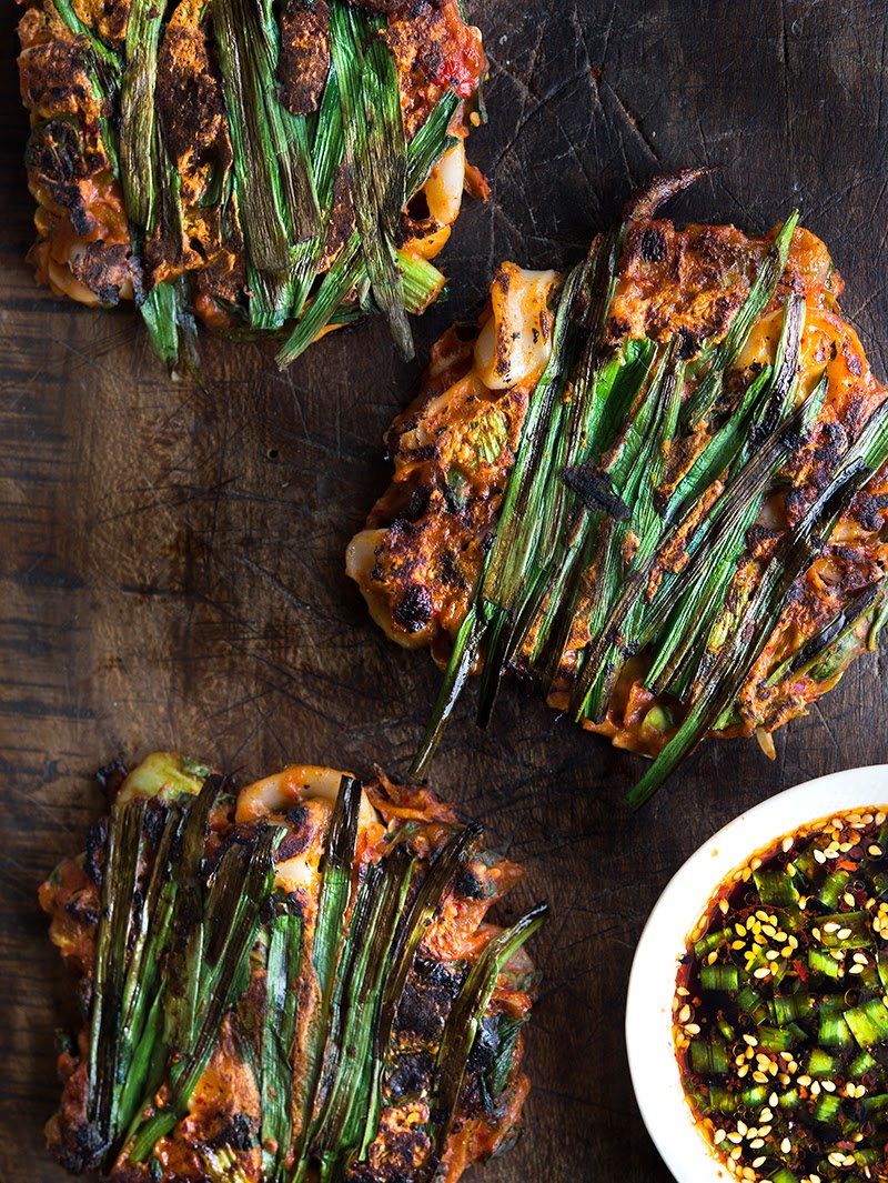 Mini [Baby Bok Choy] Kimchi Pancakes - WILD GREENS & SARDINES