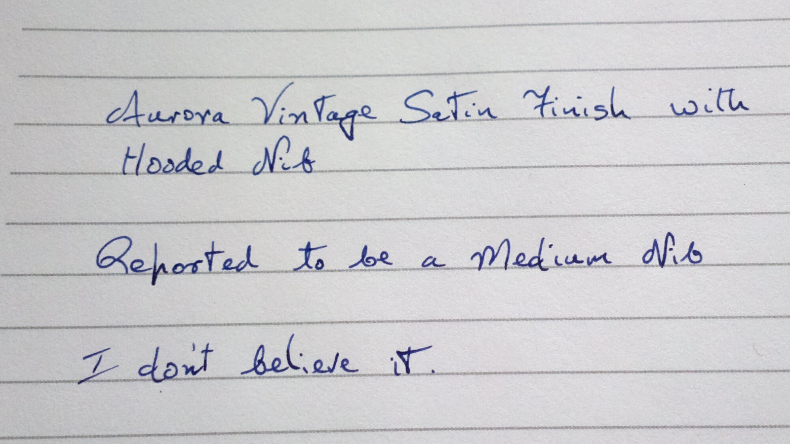 KjM - on the web: Aurora Vintage Satin Finish Pen