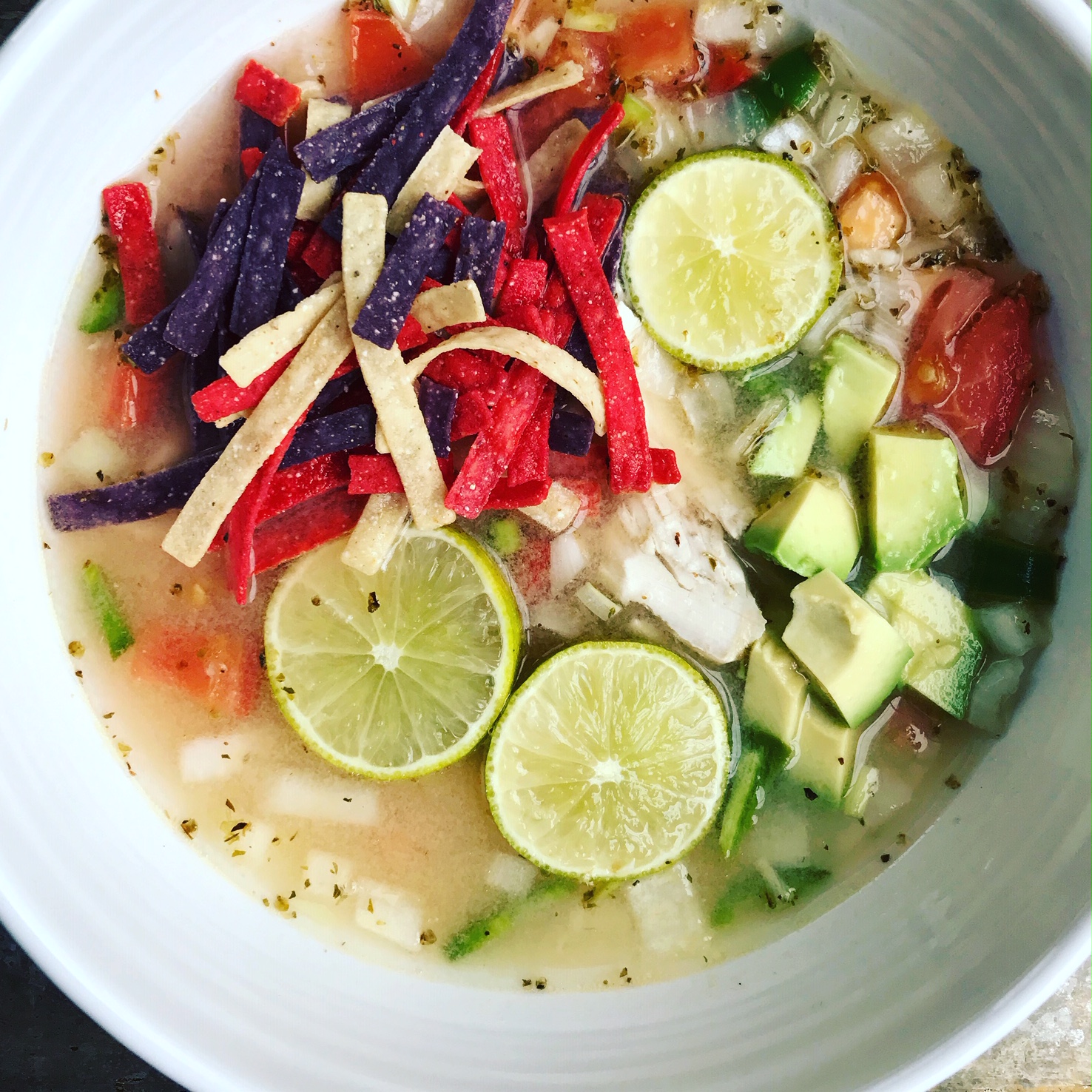 Sopa de Lima (Mexican Lime Soup) | Chef Jen
