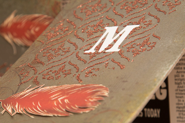 The BoBunny Blog: Gorgeous Glitter Paste Banner!