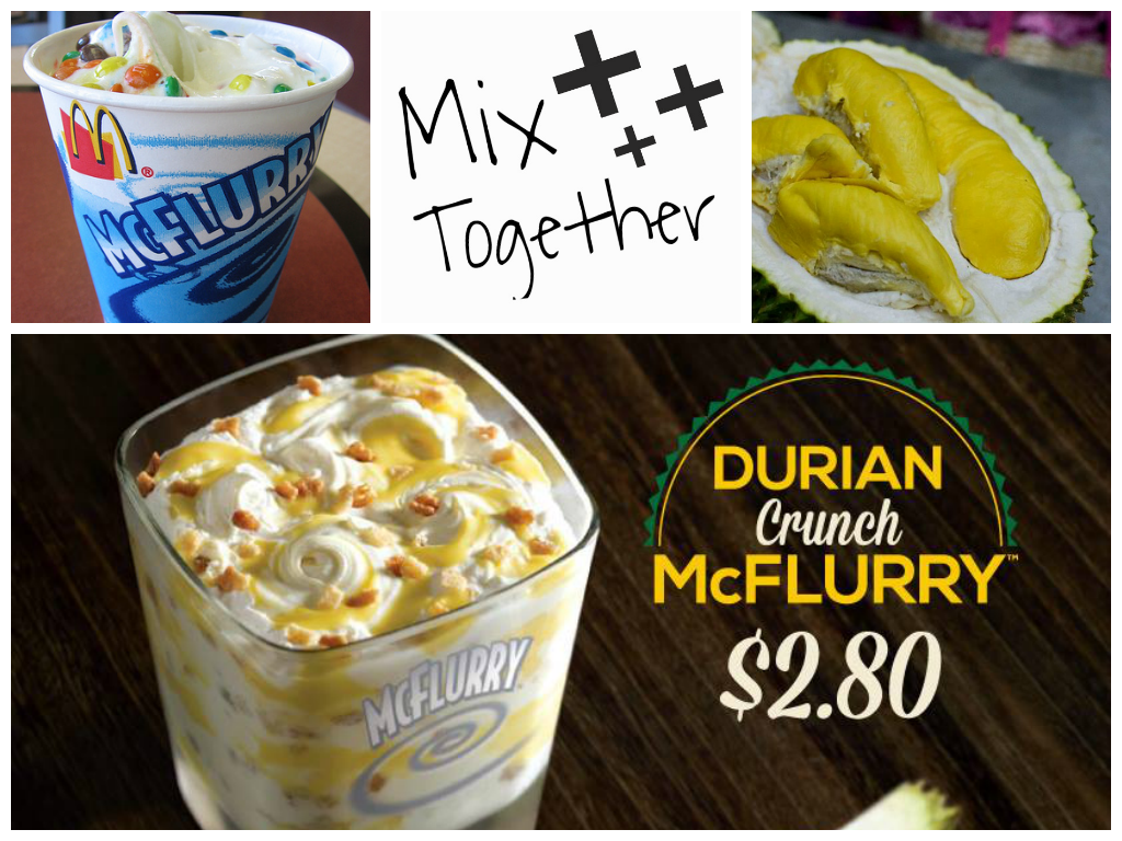 McDonald's New Durian Crunch McFlurry - Available From 13th June 2013 ...