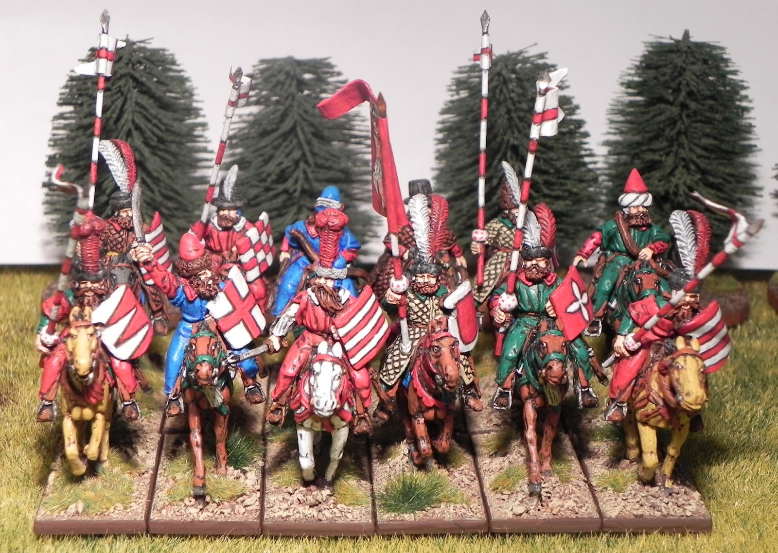 Arma Virumque Cano: Hungarian hussars - finished unit