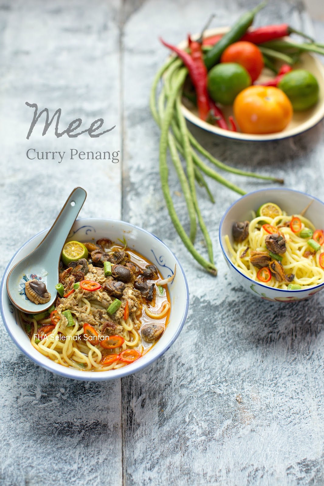 MEE CURRY PENANG ... yang awesome - FHA Selemak Santan