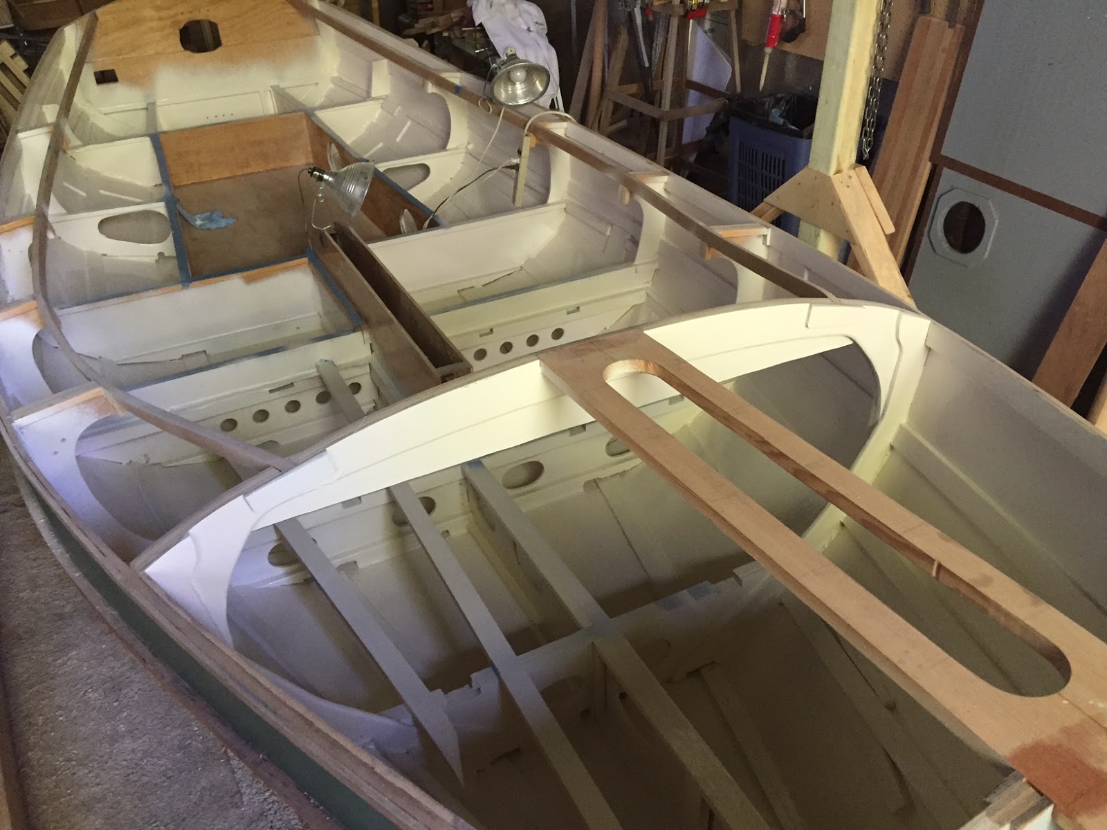 Gardens of Fenwick: Centerboard Case Rebuild
