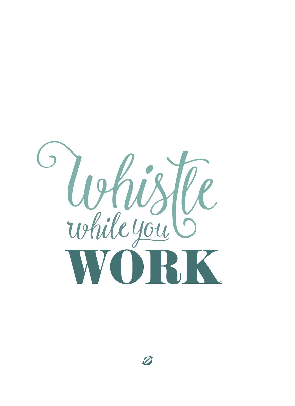LostBumblebee Blog: Whistle While You Work