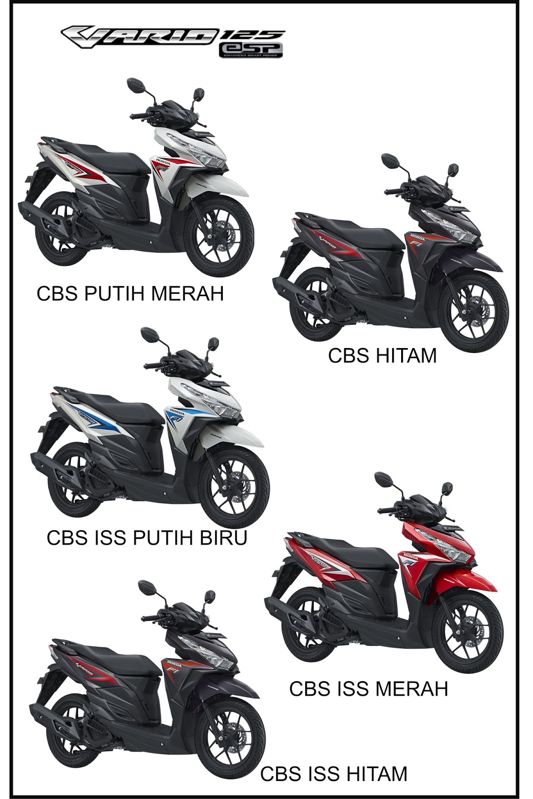 Spesifikasi dan harga honda Vario thecno 150 esp terbaru | Perawatan ...