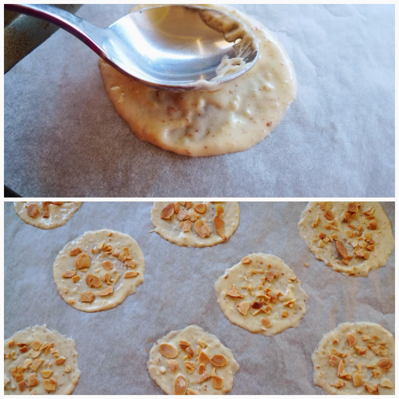 Minty's Kitchen: Almond Tuiles