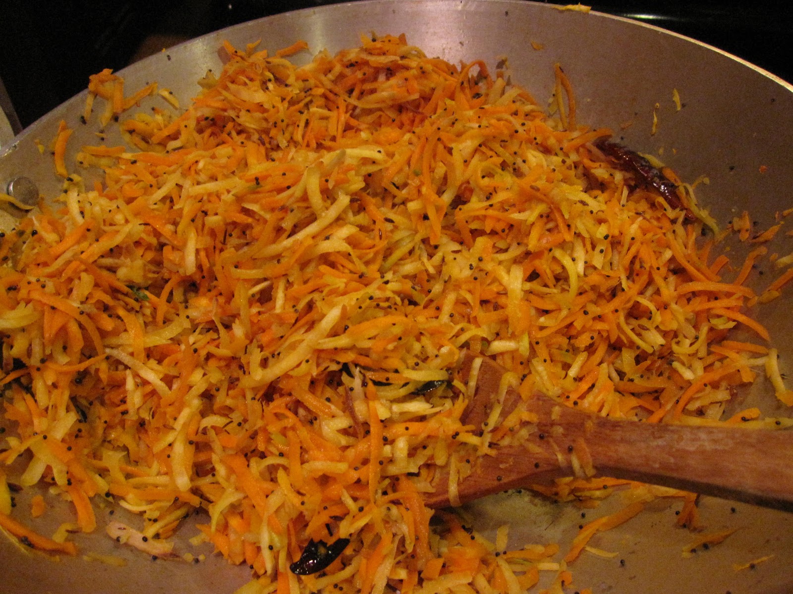 My Little Blue Heron: Stir-Fried Carrots with Cumin and Lime