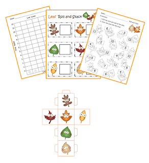 Holly's Hobbie: Leaf Math Freebie!