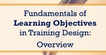 Helge Scherlund's eLearning News: Fundamentals of Learning Objectives ...