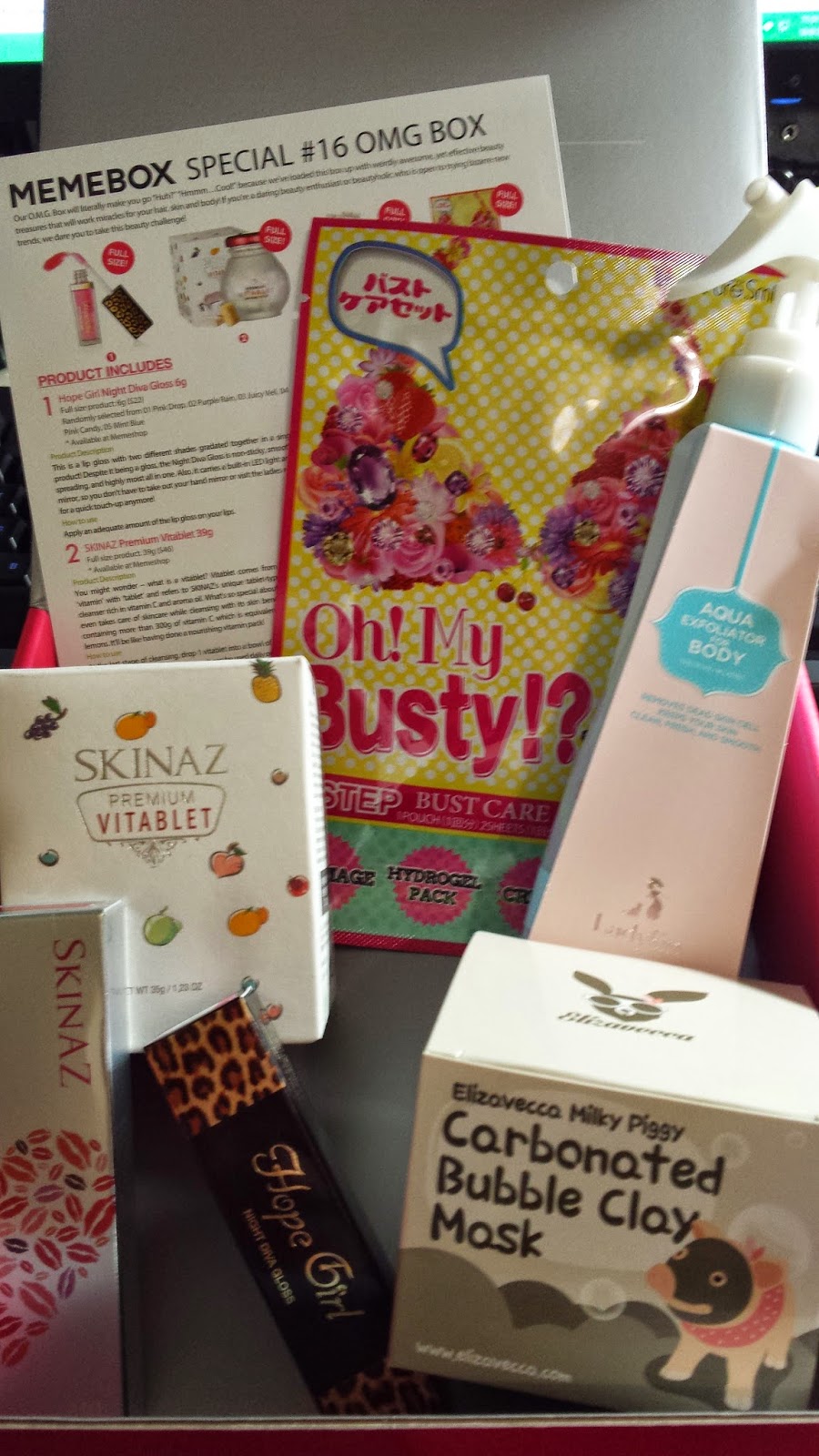 [REVIEW] Memebox Special #16 OMG BOX | Recipe for Happyness