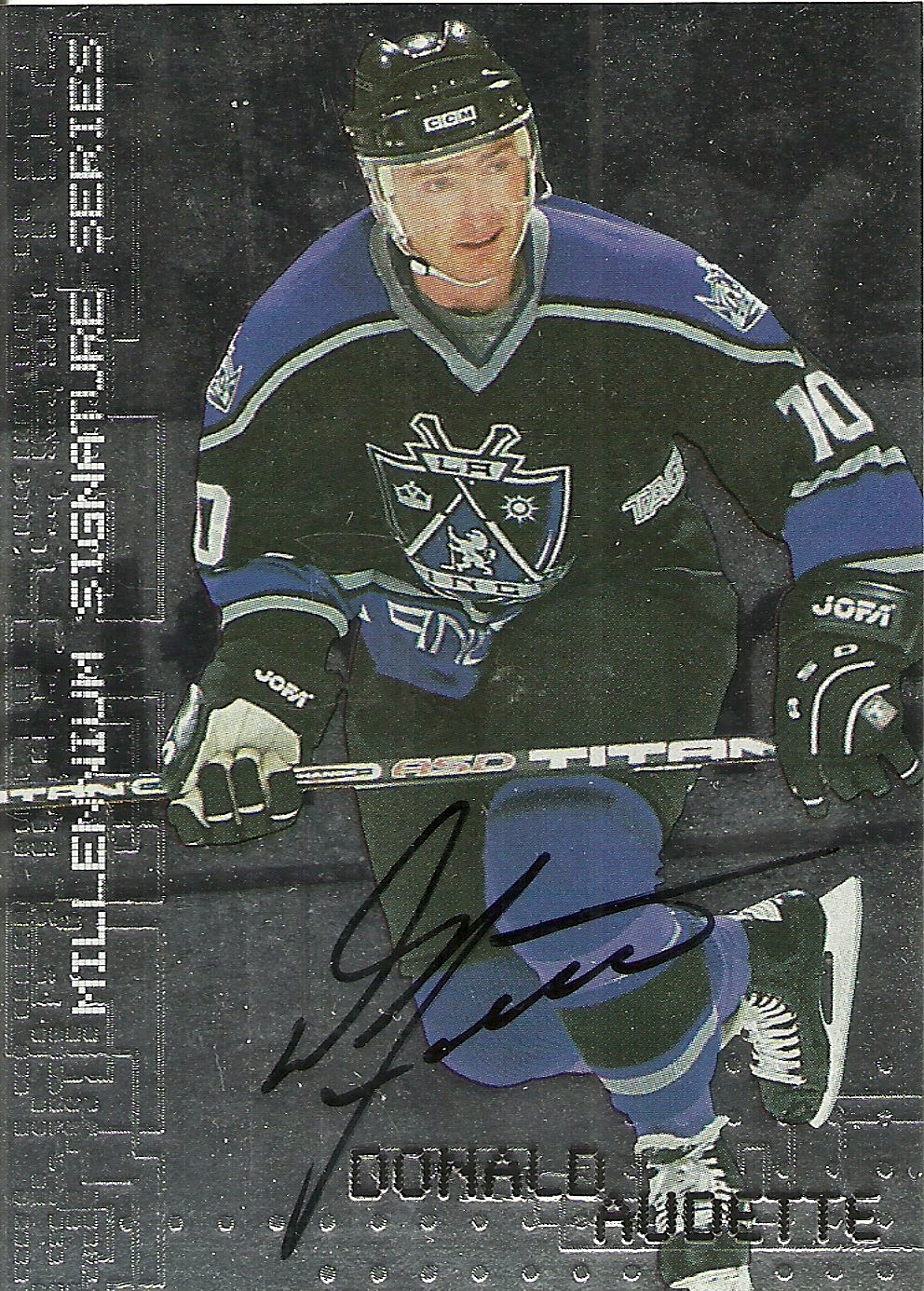 Hell's Valuable Collectibles: Donald Audette Autograph Card