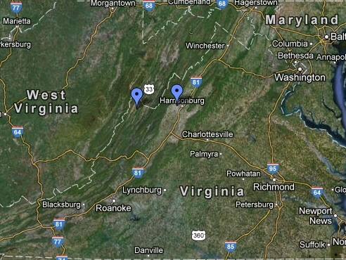 Fossils and Other Living Things: Volcanic Pipe Dreams ~ Maps With a View