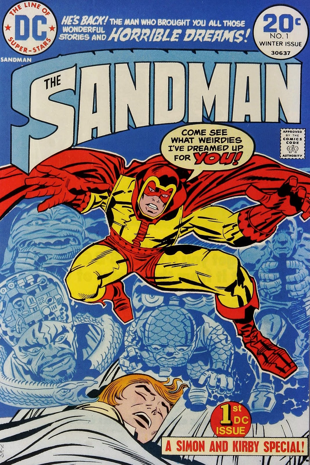 Cap'n's Comics: Mister Sandman, Send Me A Dream by Jack Kirby