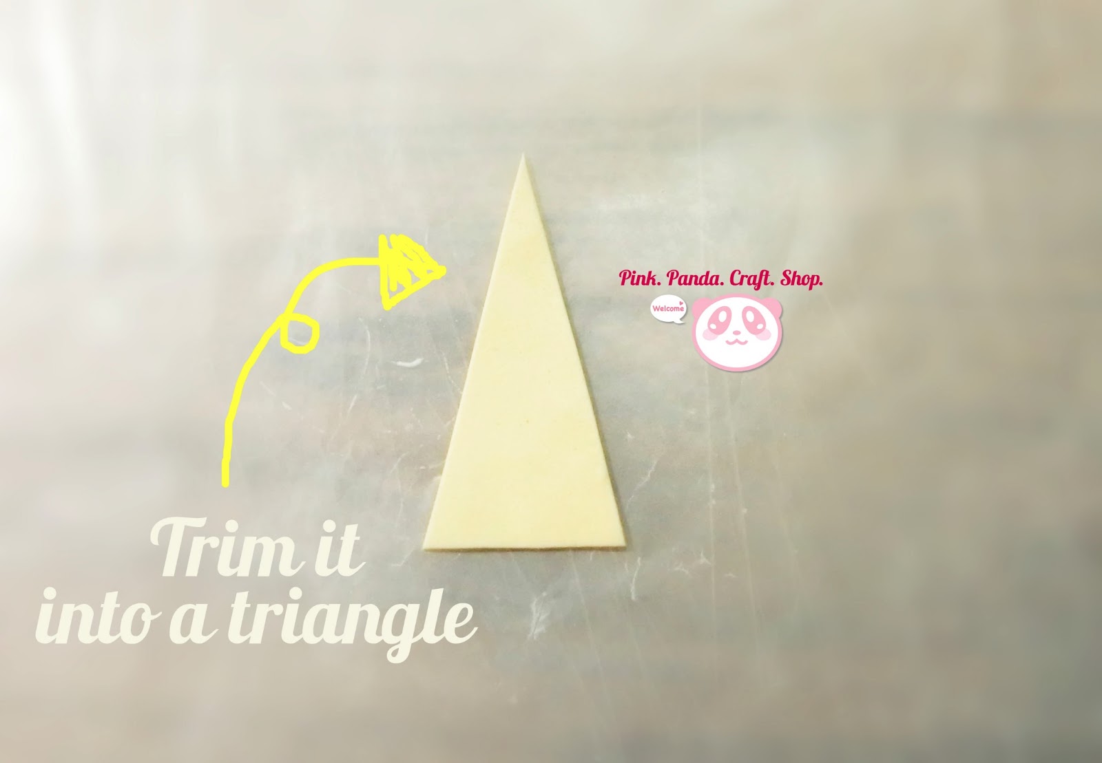 PinkPandaCraftShop: How to make polymer clay croissant~