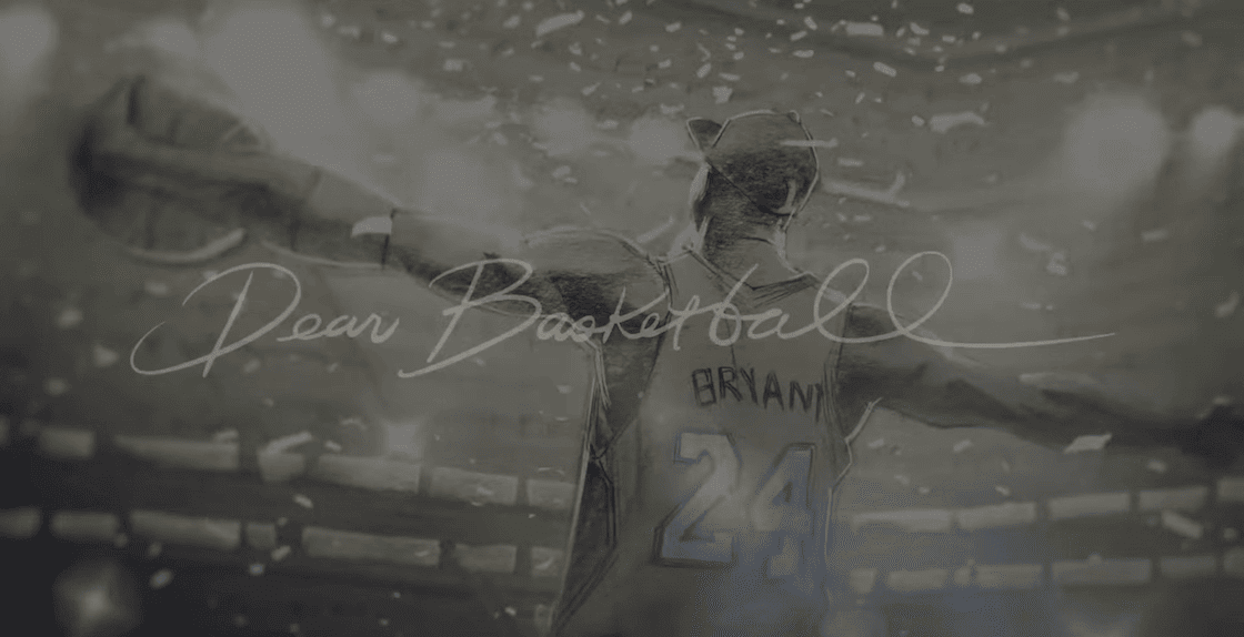 ': Creación audiovisual en corto (41) 'Dear basketball', de Kobe Bryant ...