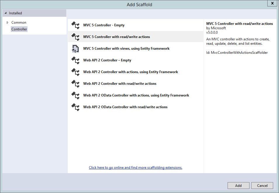 Living And Breathing The World Of Microsoft Using Aspnet Mvc Scaffolding With Viewmodels