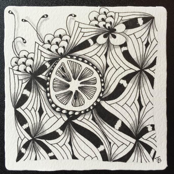 Tickled To Tangle: "It's a String Thing" #139 Tiles