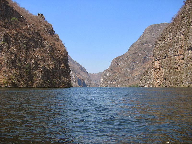 CHIAPA DE CORZO: Río Grijalva (Chiapas)