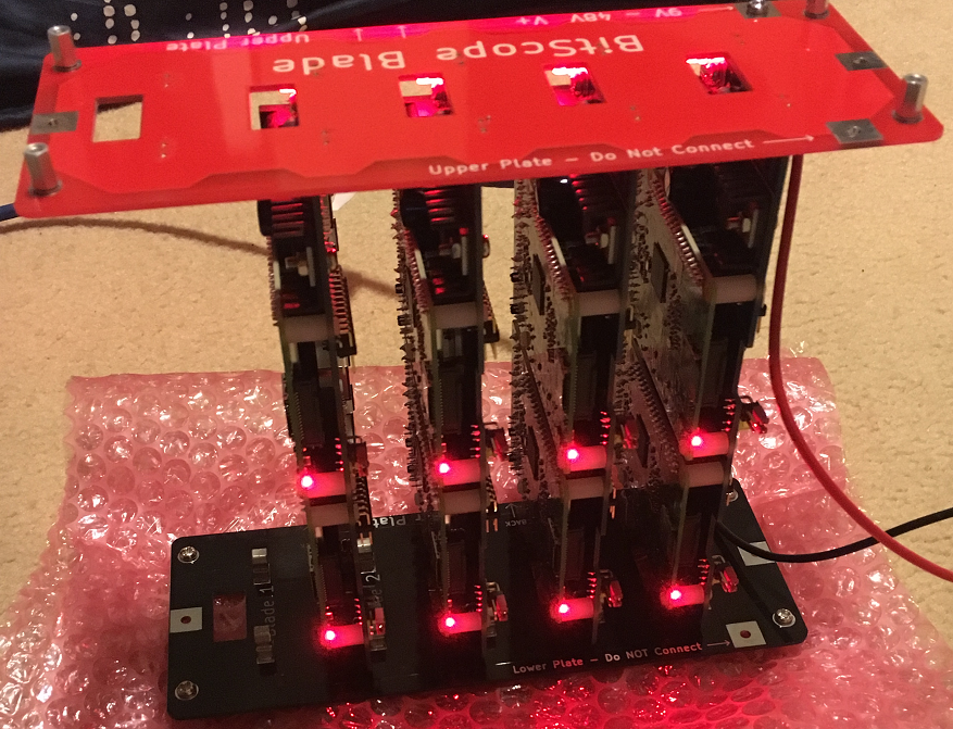 Marks Rpi Cluster: BitScope Blade Rack 20 build (part 2)