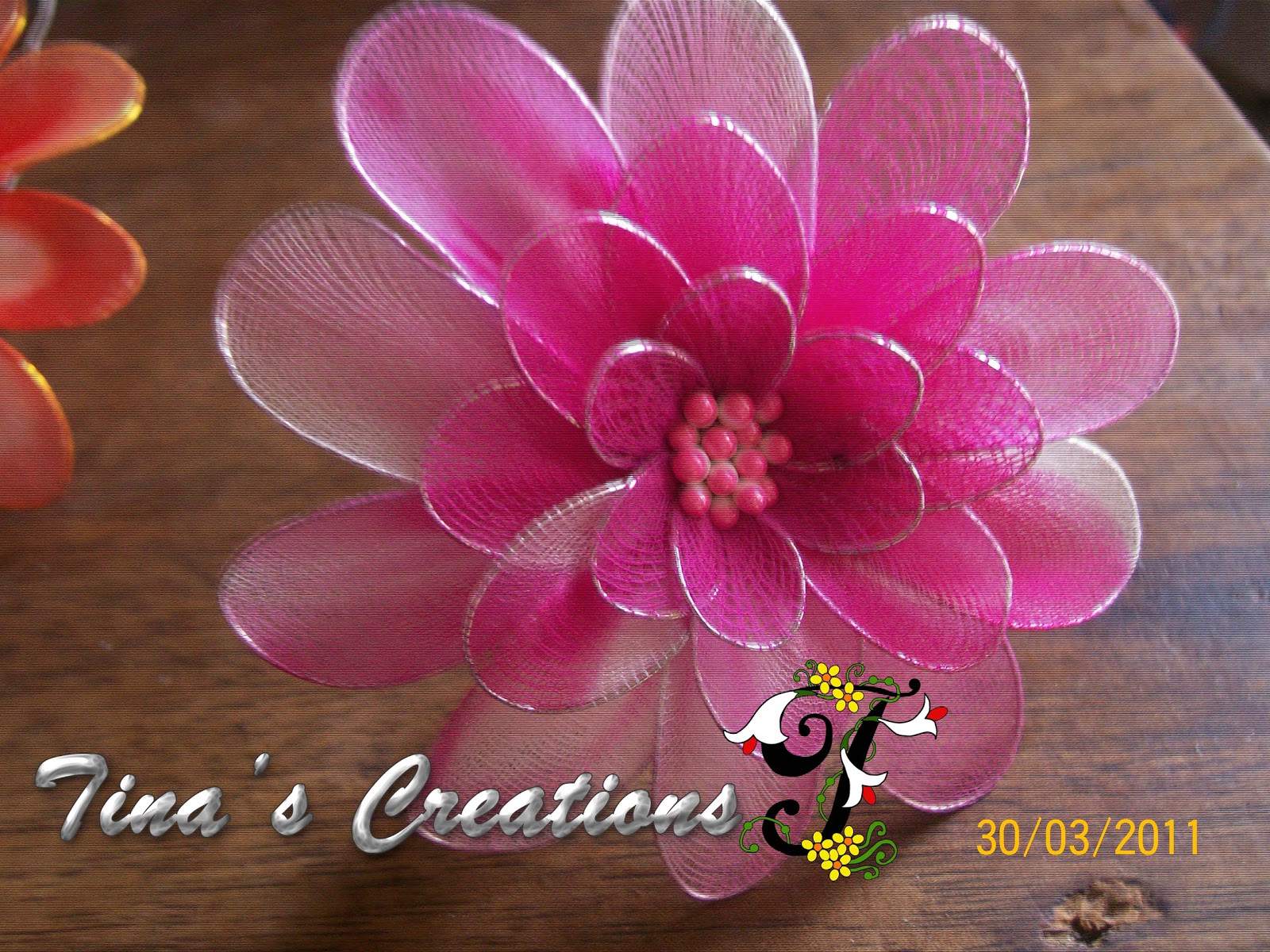 Tinas Creations: Some new stocking flowers