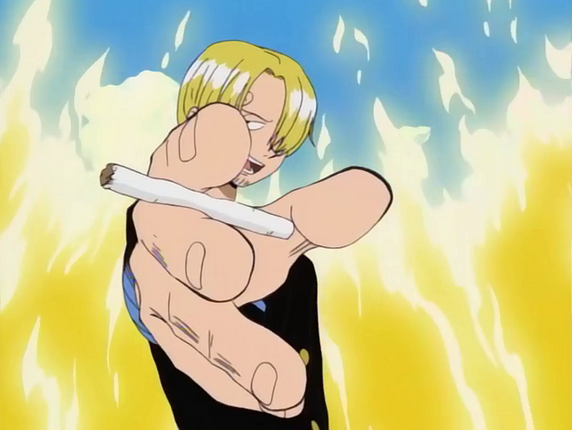 Apa merk rokok yang selalu dihisap Sanji??? ~ Otaku Indonesia