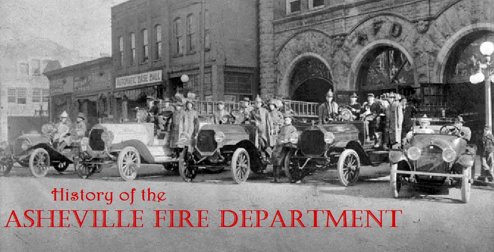 Asheville Fire Department History: AFD Apparatus Report 1911-1984