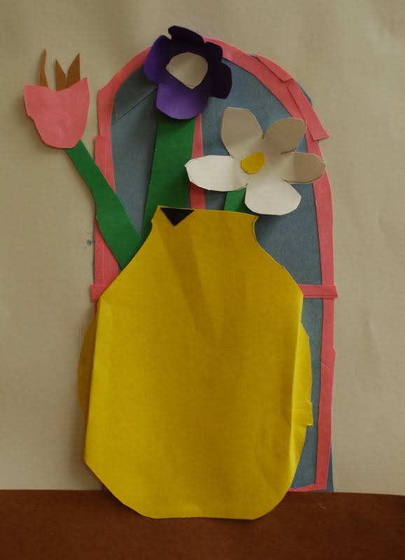 Adventures of an Art Teacher: 4th Grade Dimensional Paper Pictures