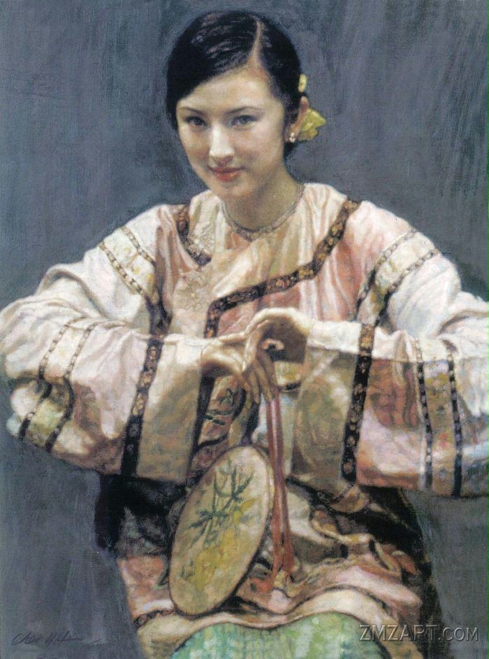 Chen Yifei (1946-2005) | Romantic Realism painter | Tutt'Art@ | Pittura ...