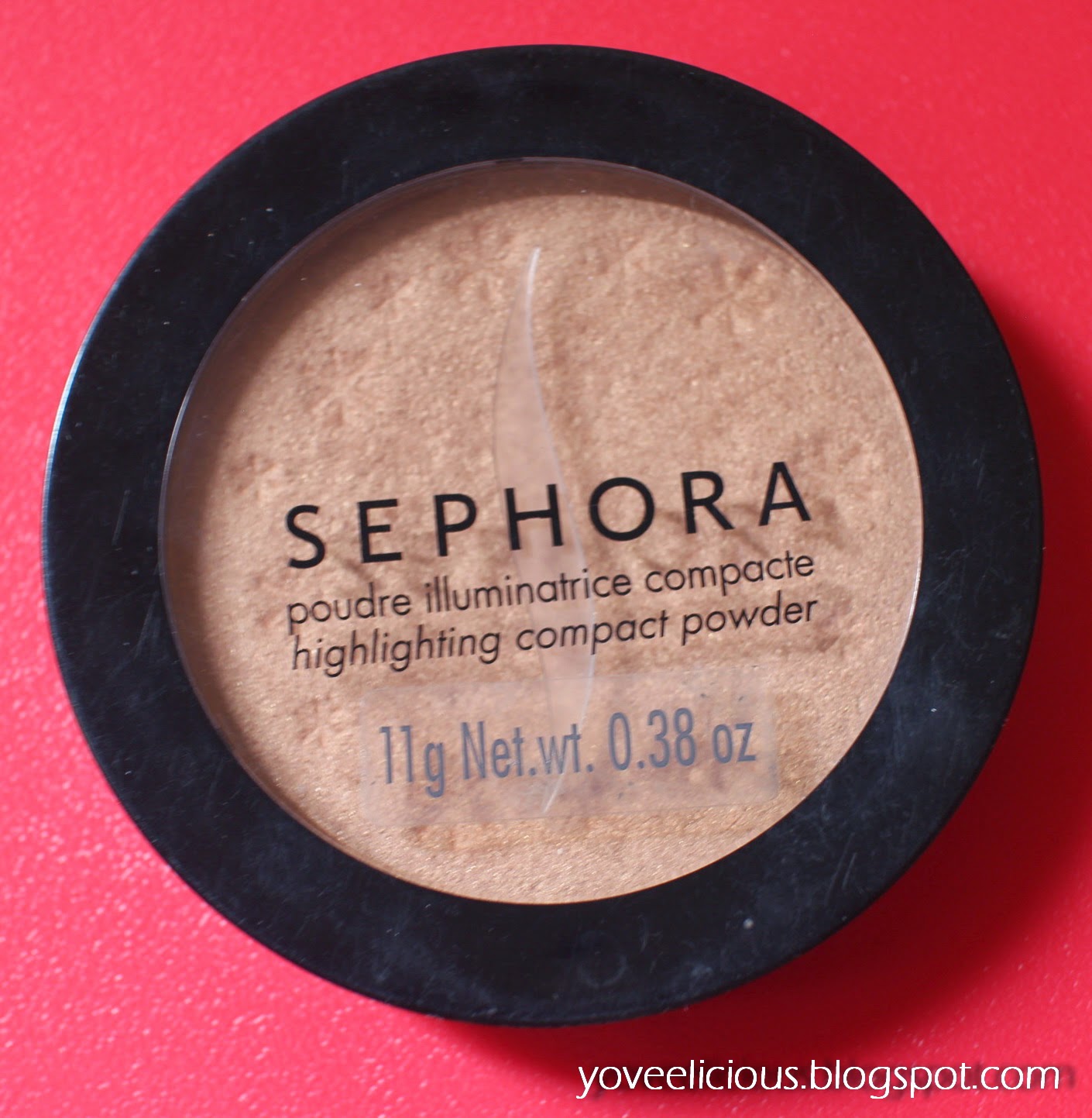yoveelicious: Sephora Highlighting Compact Powder Doré/Golden Review ...