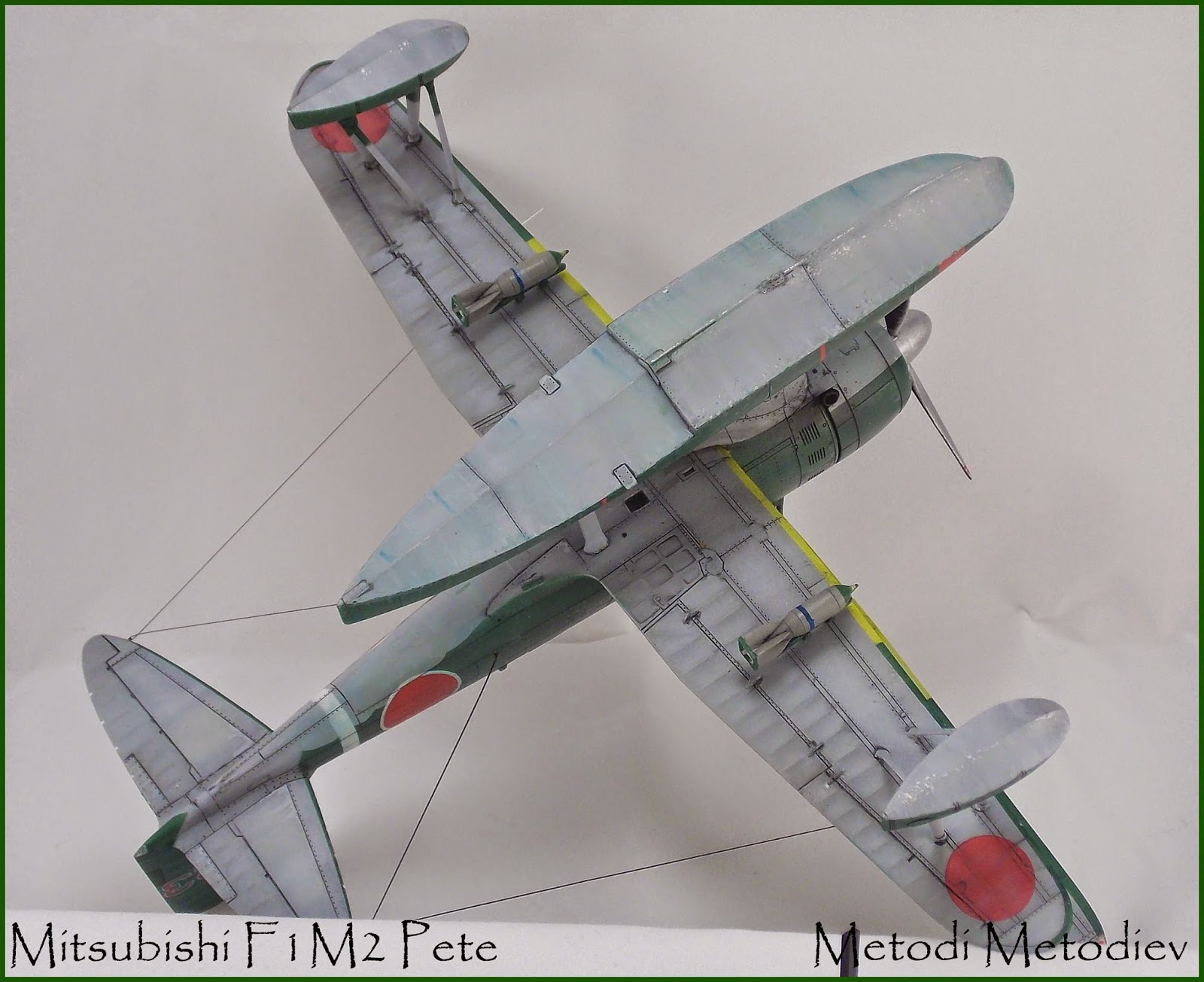 Scale Model Building with Metodi Metodiev: IJN Mitsubishi F1M2 "Pete ...