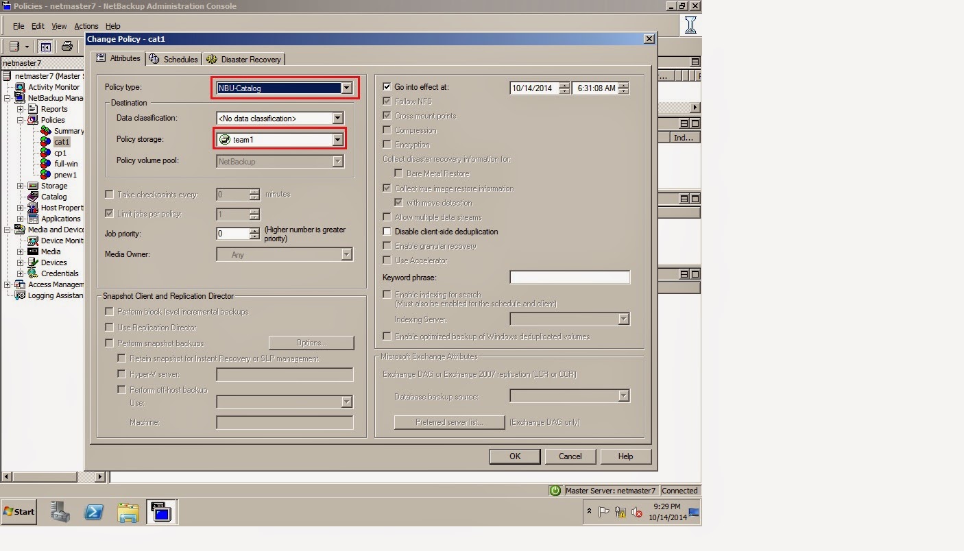 Remote Infrastructure Management Symantec Netbackup 7 6 0 1 Catalog