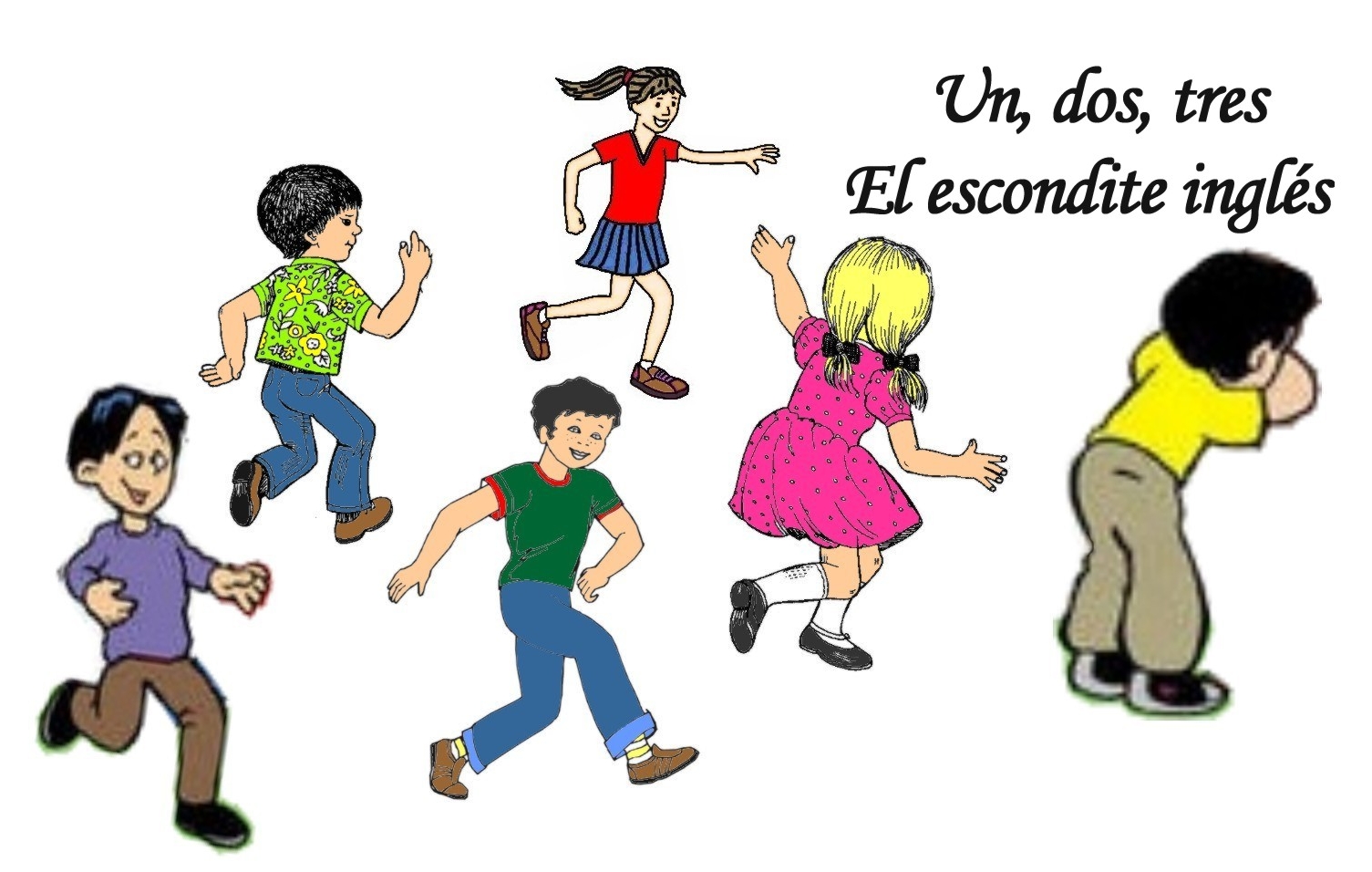 Juegos y Juguetes de Antaño: Un, dos, tres, el escondite inglés