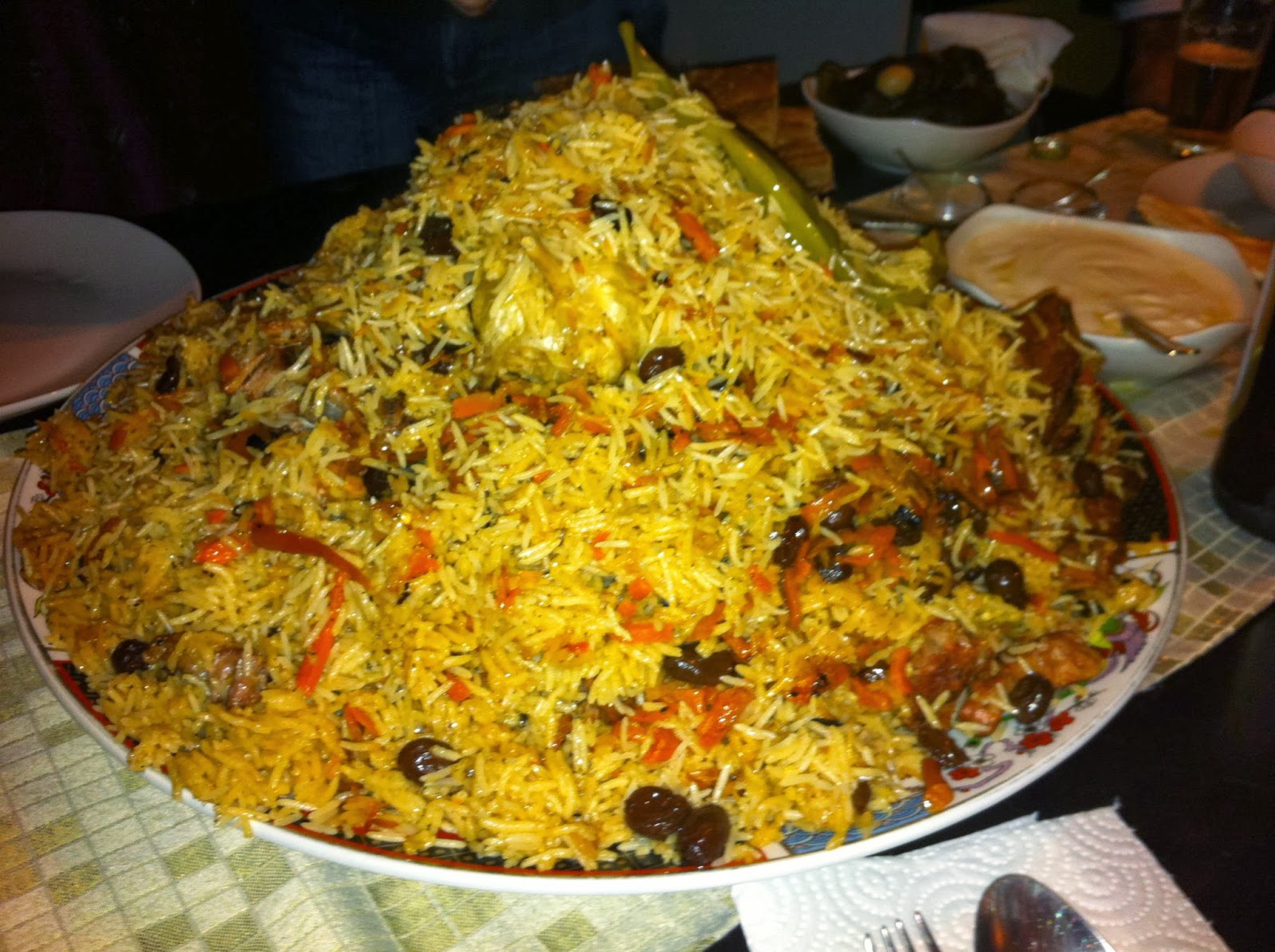 Afghan lamb QABLI PALAW (Kabuli pulao) | Kabul-Hub.com