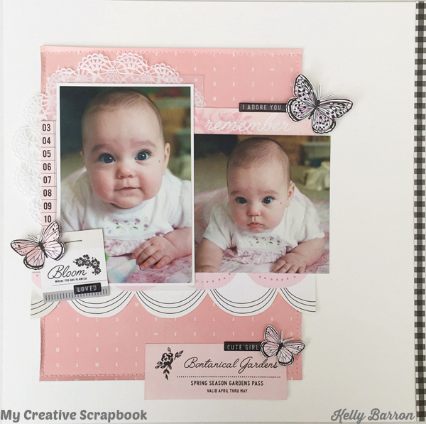 My Creative Scrapbook: Step by Step Clean and Simple Scrapbook Layout ...